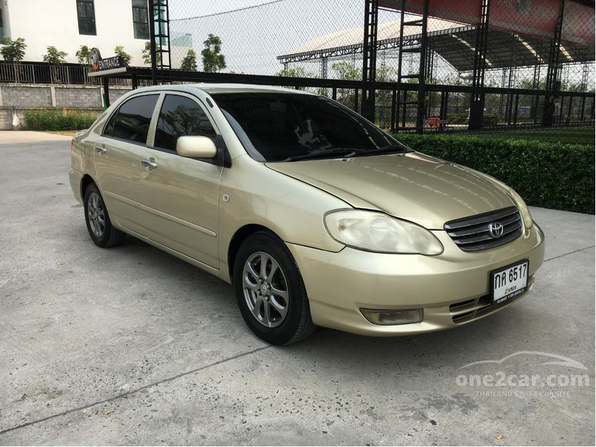 Toyota Corolla Altis 2003 J 1.6 in กรุงเทพและปริมณฑล Automatic Sedan สี ...