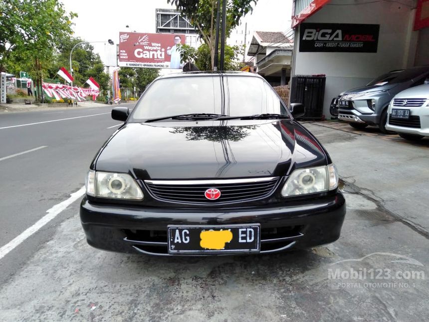 Jual Mobil Toyota Soluna 2003 GLi 1.5 di Jawa Timur Manual Sedan Hitam ...