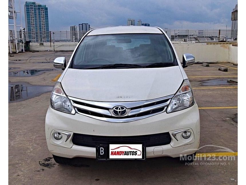 Jual Mobil Toyota Avanza 2014 G 1.3 di Banten Automatic MPV Putih Rp ...