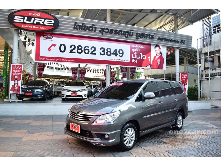 Toyota Innova 2015 V 2.0 in กรุงเทพและปริมณฑล Automatic Wagon สีเทา for ...