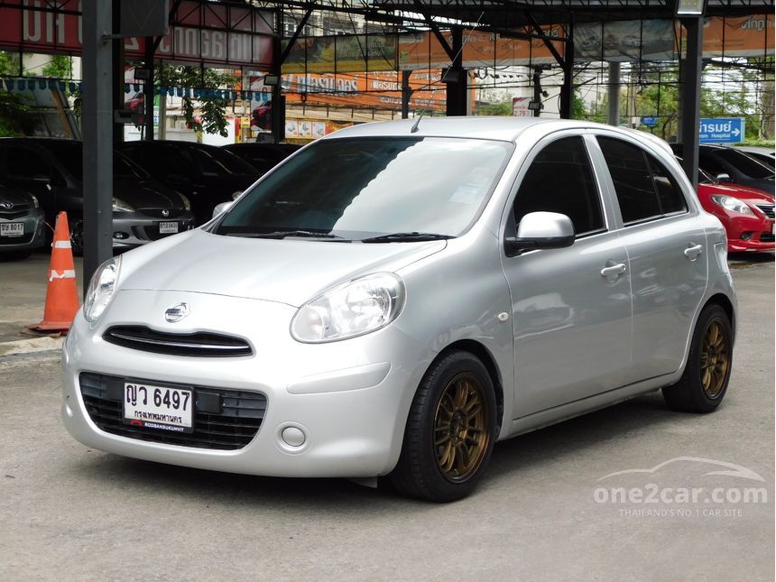 Nissan March 2011 E 1.2 in กรุงเทพและปริมณฑล Automatic Hatchback สีเงิน ...