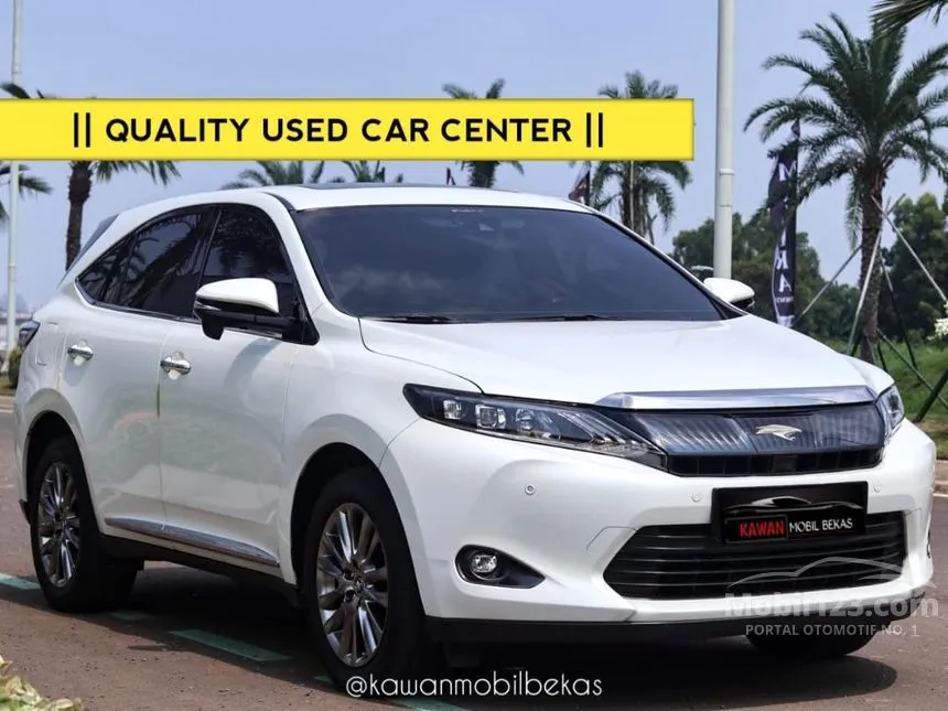 Jual Mobil Toyota Harrier 2014 2.0 di Banten Automatic SUV Putih Rp 375 ...