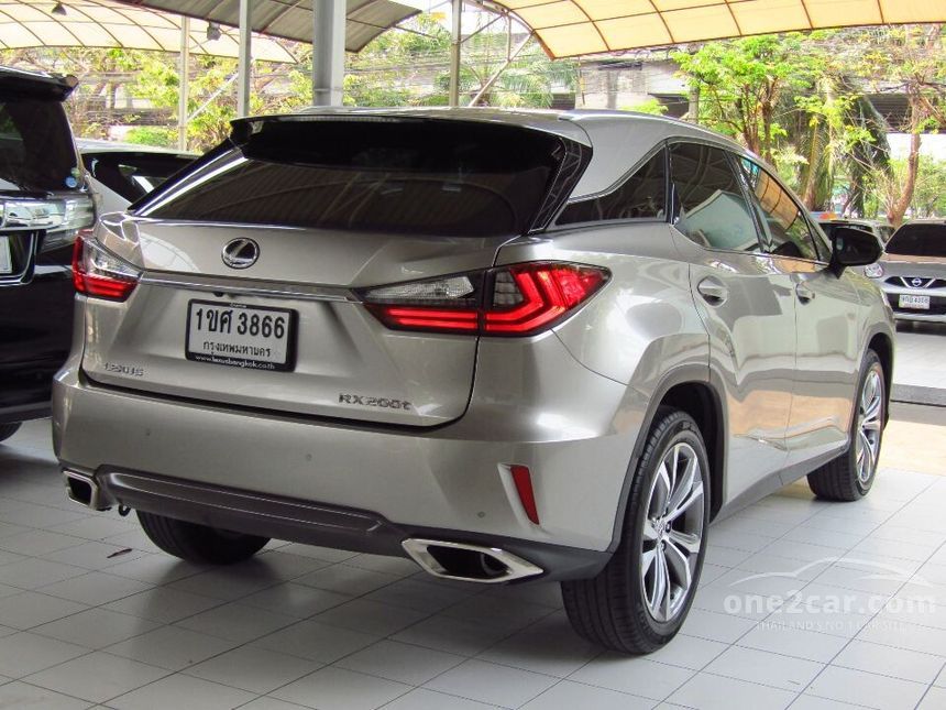Lexus RX200t 2017 Luxury 2.0 in กรุงเทพและปริมณฑล Automatic SUV สีเทา ...