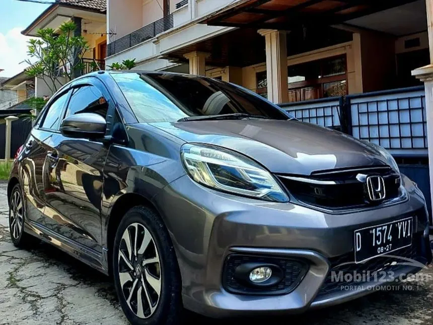 Jual Mobil Honda Brio 2016 RS 1.2 di Jawa Barat Automatic Hatchback Abu ...