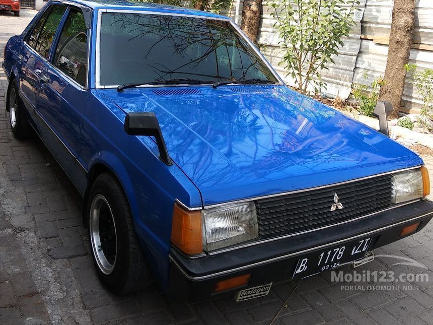 Jual Mobil Mitsubishi Lancer 1982 SL 1.4 di Banten Manual Sedan Biru Rp ...