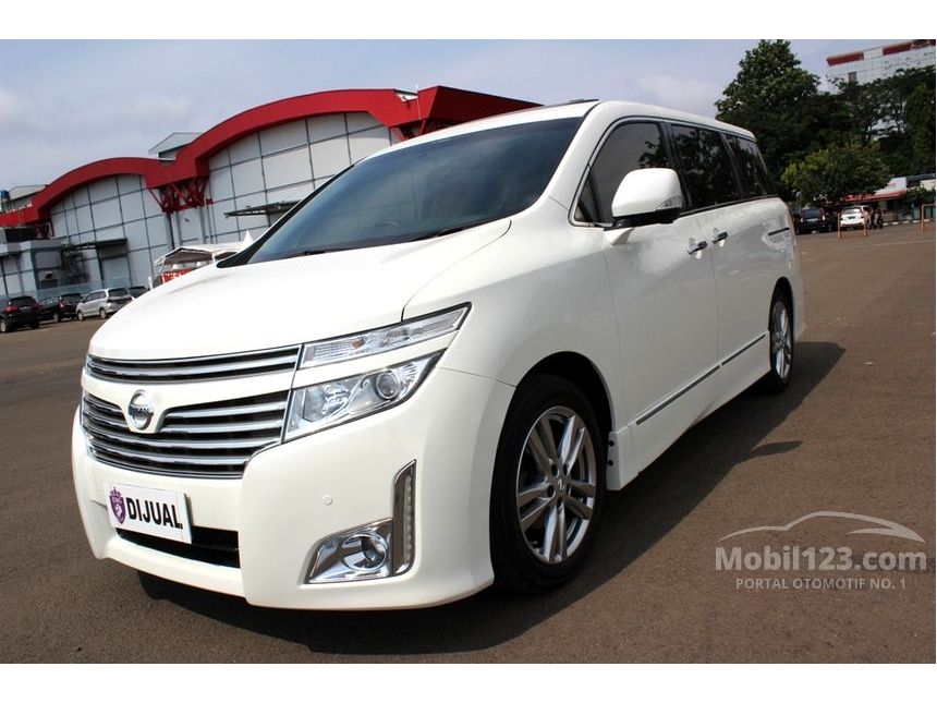 Jual Mobil Nissan Elgrand 2013 Highway Star 2.5 di DKI Jakarta Automatic MPV Putih Rp 442.000. ...