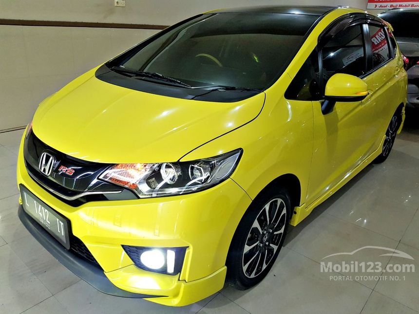 Jual Mobil Honda Jazz 2017 1.5 di Jawa Timur Automatic Hatchback Kuning ...