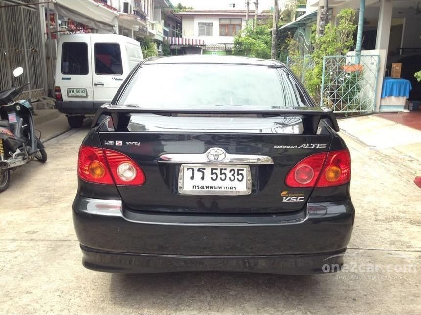 2003 Toyota Corolla Altis 1.8 ALTIS หน้าหมู (ปี 01-07) S Sedan AT มือ ...
