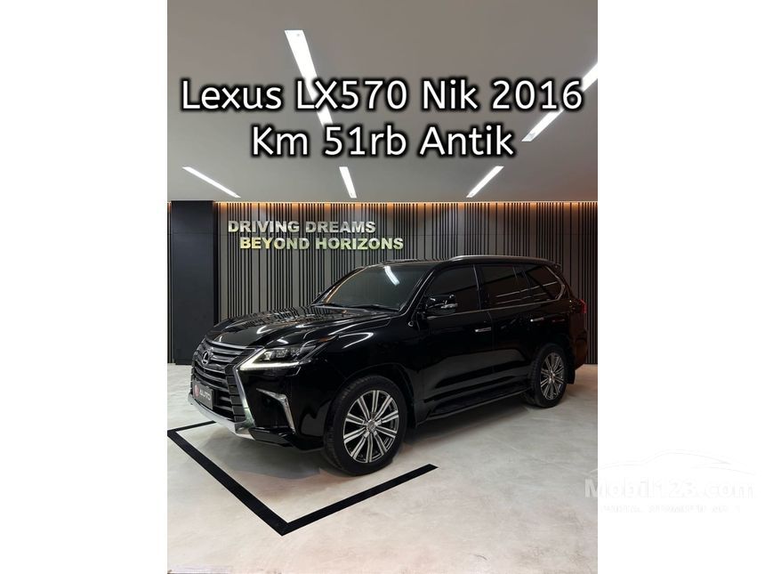 Jual Mobil Lexus LX 570 2016 5.7 di DKI Jakarta Automatic SUV Hitam Rp ...