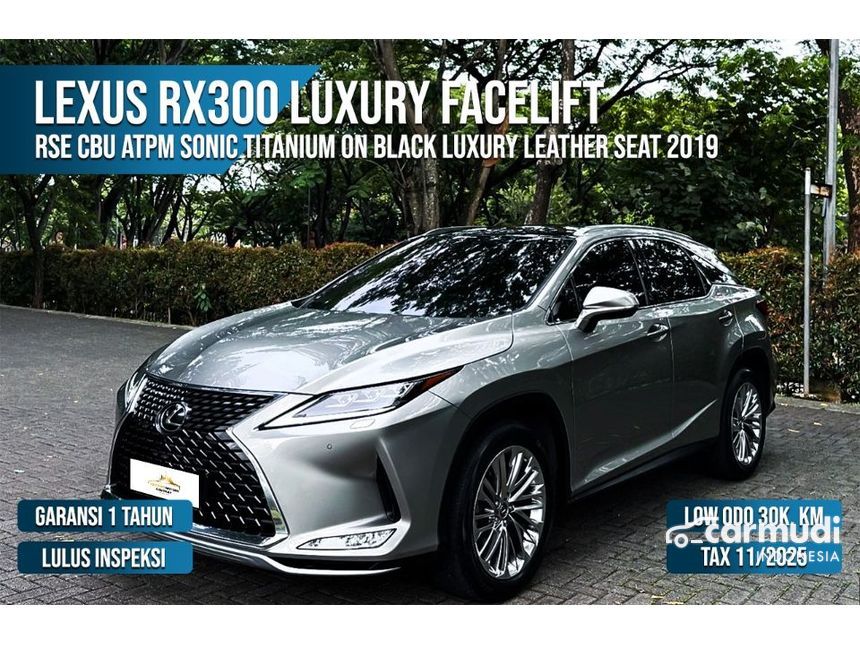 Lexus RX300 2019 Luxury 2.0 in Banten Automatic SUV Silver for Rp 820. ...