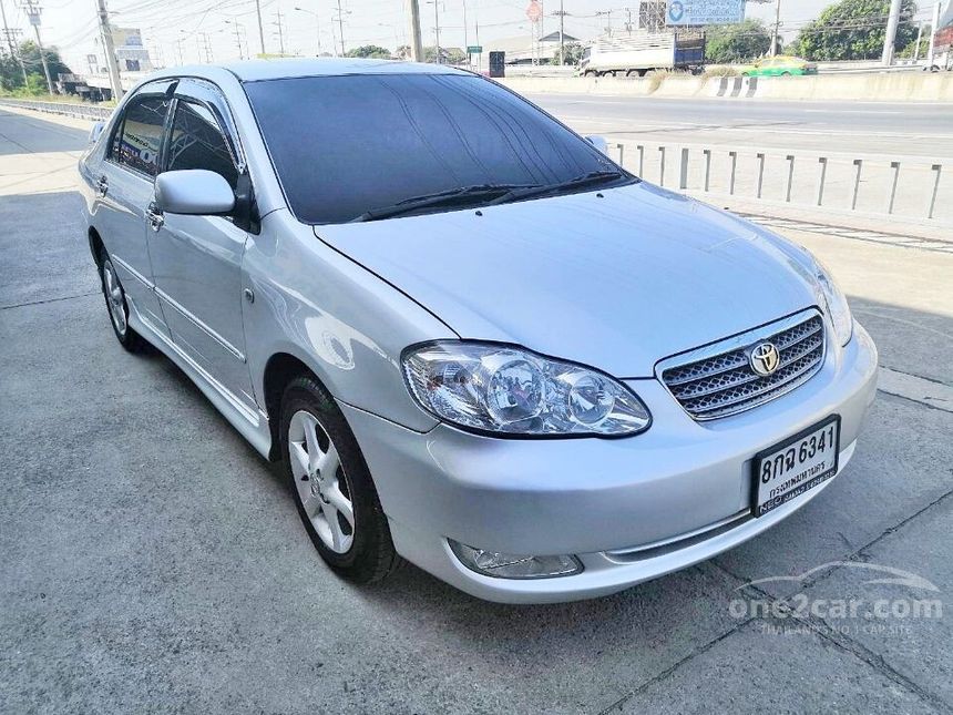 Toyota Corolla Altis 2003 E 1.6 in กรุงเทพและปริมณฑล Automatic Sedan สี ...