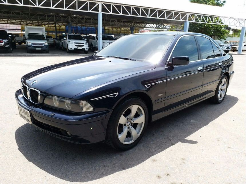 BMW 523i 2002 Comfort 2.4 in ภาคตะวันตก Automatic Sedan สีน้ำเงิน for 305,000 Baht - 4015125 ...