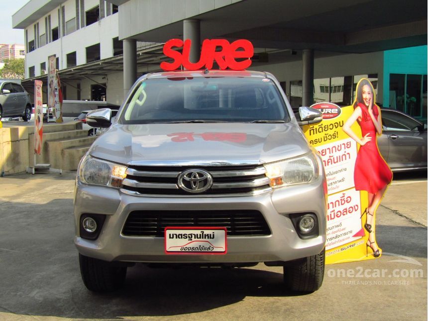 Toyota Hilux Revo 2015 E 2.4 in กรุงเทพและปริมณฑล Manual Pickup สีเทา ...