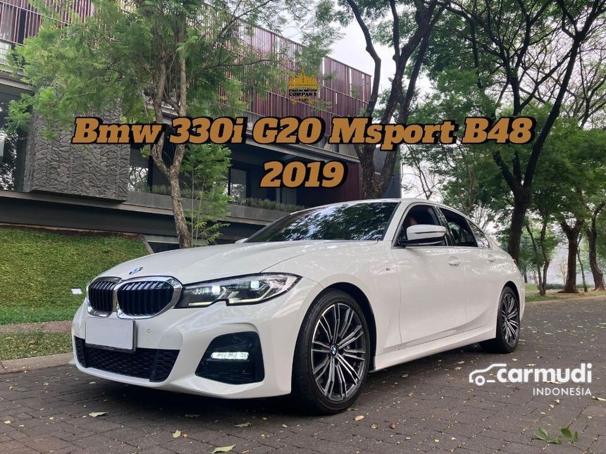 Jual Mobil BMW 330i 2019 M Sport 2.0 di Banten Automatic Sedan Putih Rp ...