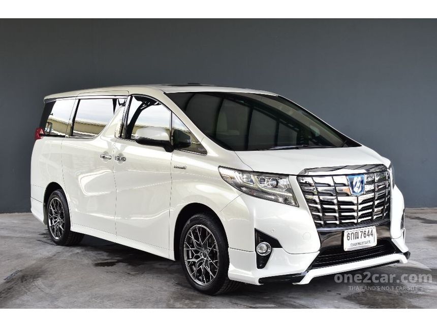 2017 Toyota Alphard 2.5 (ปี 15-23) HV 4WD Van มือสอง One2car
