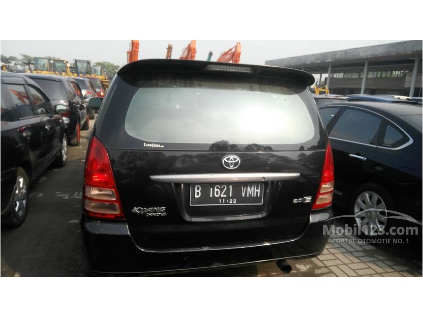 Jual Mobil Toyota Kijang Innova 2007 E 2.0 di Banten Manual MPV Hitam ...