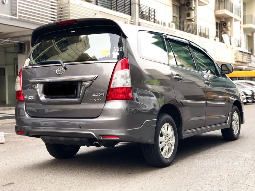 Jual Mobil Toyota Kijang Innova 2013 G Luxury 2.0 di DKI Jakarta ...