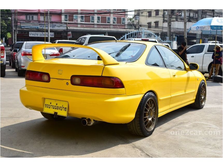 Honda Integra 1996 DC2 (ปี 94-01) VTi-LX 1.8 เกียร์ธรรมดา สีเหลือง ...