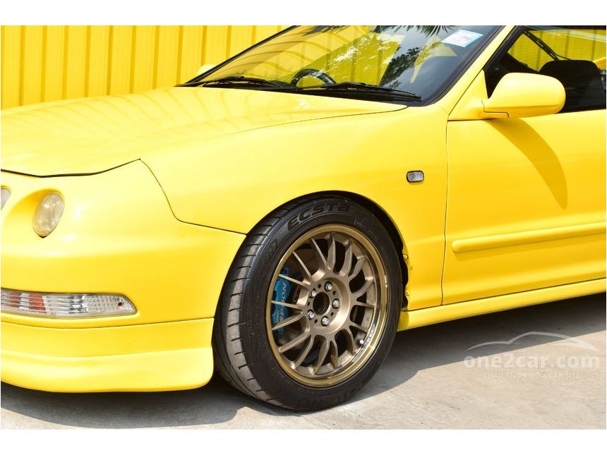 Honda Integra 1996 DC2 (ปี 94-01) VTi-LX 1.8 เกียร์ธรรมดา สีเหลือง ...