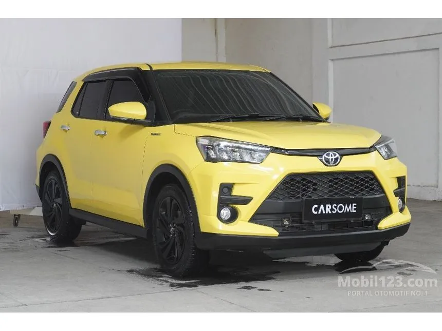 Jual Mobil Toyota Raize 2021 G 1.0 di Jawa Timur Automatic Wagon Kuning ...