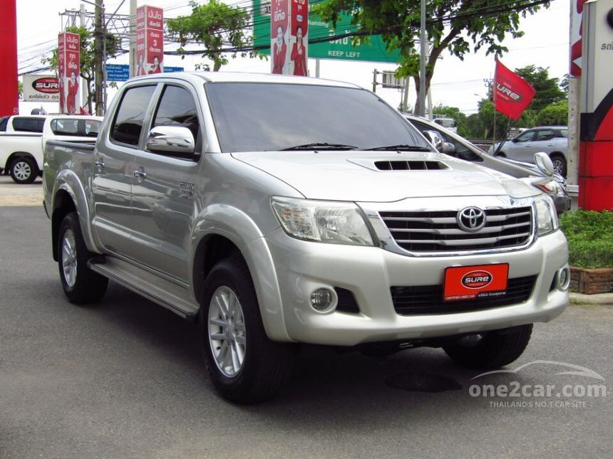 Toyota Hilux Vigo 2011 CHAMP DOUBLE CAB (ปี 11-15) G Prerunner VN Turbo 3.0 เกียร์อัตโนมัติ สี ...