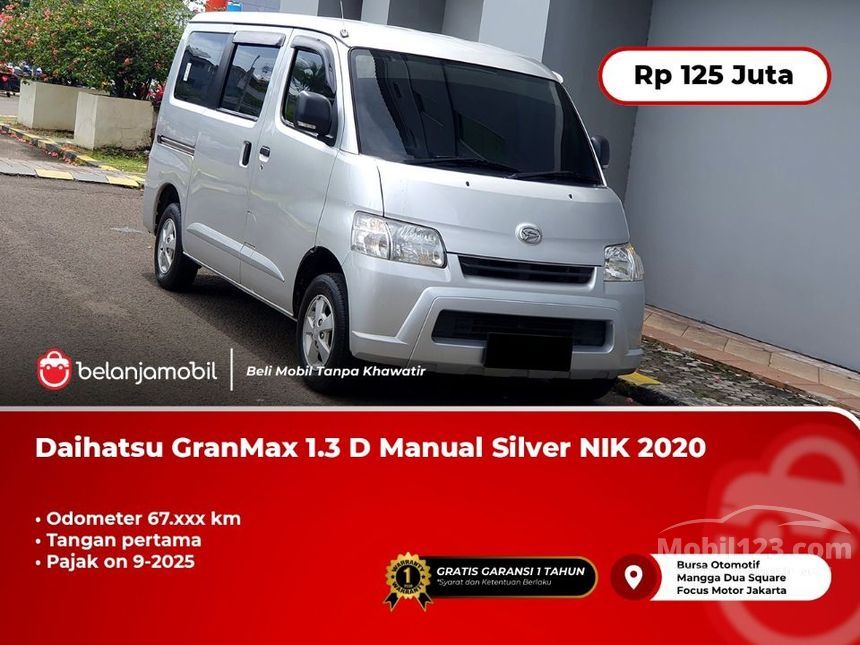 Jual Mobil Daihatsu Gran Max 2020 Mini Bus D 1.3 di DKI Jakarta Manual Van Silver Rp 125.000.000 ...