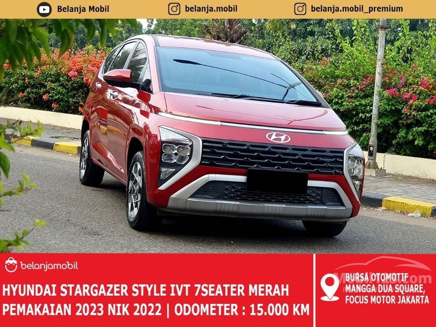 Jual Mobil Hyundai Stargazer 2022 Style 1.5 di DKI Jakarta Automatic ...