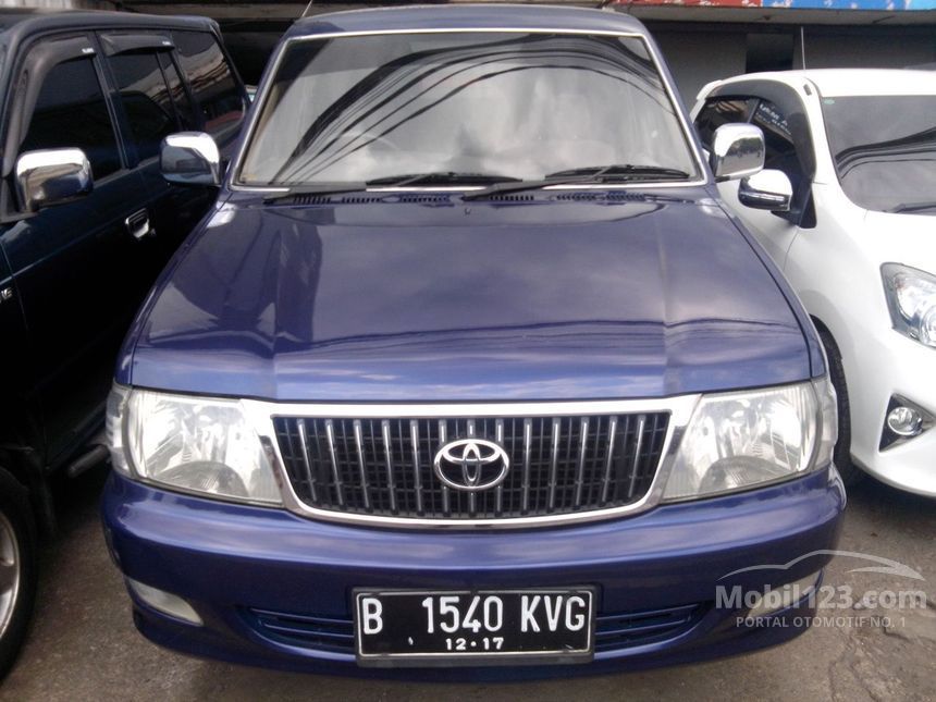 Jual Mobil Toyota Kijang 2002 LGX 1.8 di Jawa Barat Manual MPV Biru Rp ...