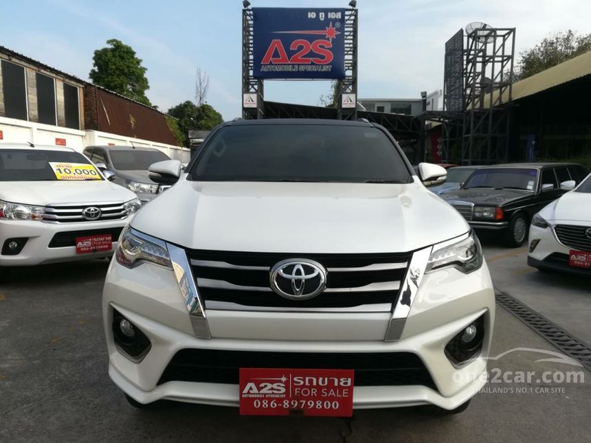 Toyota Fortuner 2017 TRD Sportivo 2.8 in กรุงเทพและปริมณฑล Automatic SUV สีขาว for 1,369,000 ...