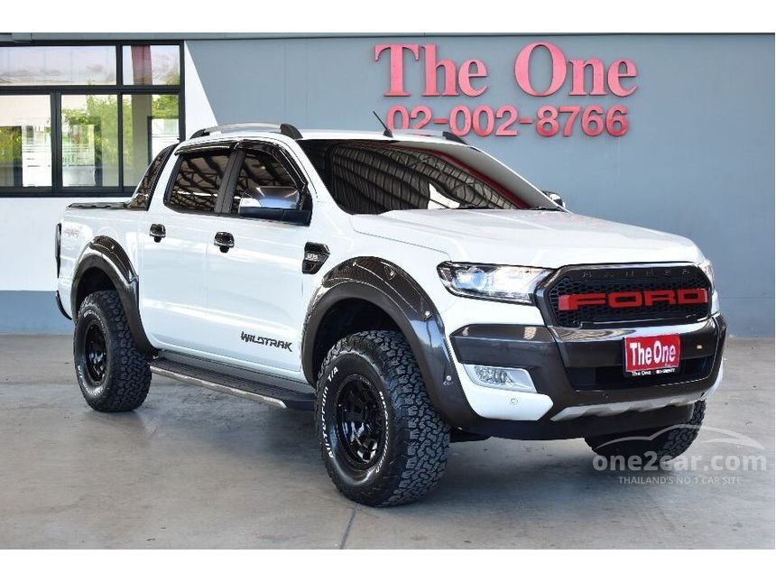 Ford Ranger 2017 DOUBLE CAB (ปี 15-18) WildTrak 3.2 เกียร์อัตโนมัติ สี ...
