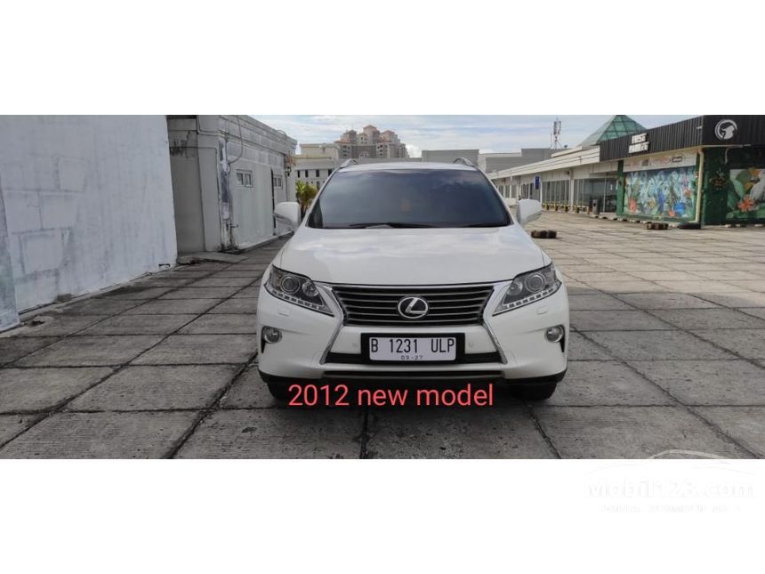 Jual Mobil Lexus RX 270 2012 2.7 di DKI Jakarta Automatic SUV Putih Rp ...