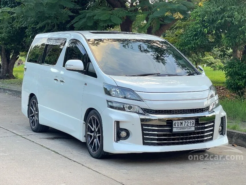 2013 Toyota Vellfire 2.4 (ปี 08-14) Z G Edition Wagon มือสอง One2car