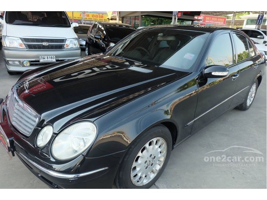2004 Mercedes-Benz E200 Kompressor 1.8 W211 (ปี 03-09) Elegance Sedan ...