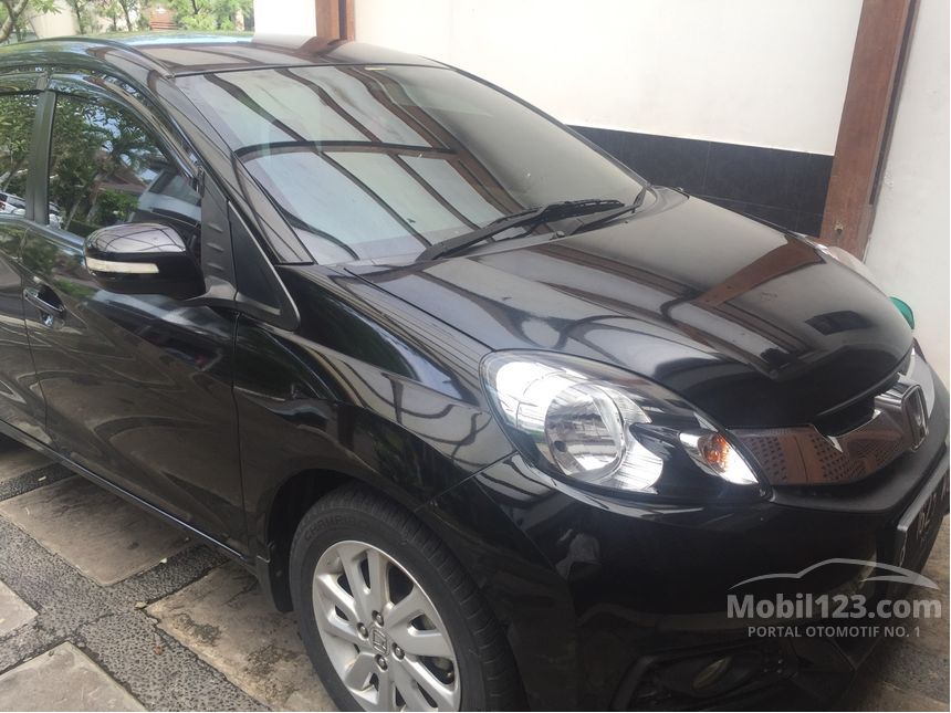 Jual Mobil Honda Mobilio 2015 E 1.5 di Banten Automatic MPV Hitam Rp ...