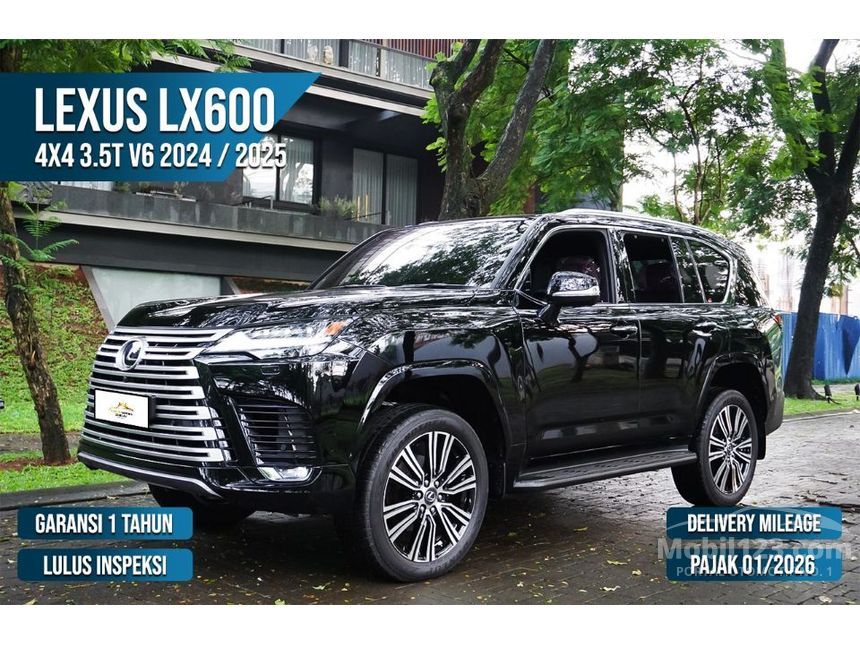 Jual Mobil Lexus LX 600 2024 VIP 3.4 di Banten Automatic SUV Hitam Rp 3 ...