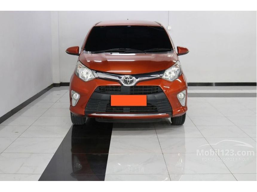 Jual Mobil Toyota Calya 2017 G 1.2 di DKI Jakarta Automatic MPV Orange ...