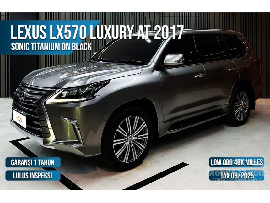 Jual Mobil Lexus LX 570 2017 5.7 di Banten Automatic SUV Abu-abu Rp 1 ...
