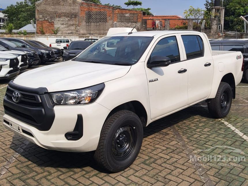 Jual Mobil Toyota Hilux 2022 Dual Cab 4X4 (Diesel) 2.4 di Jawa Barat Manual Pickup Putih Rp 406. ...