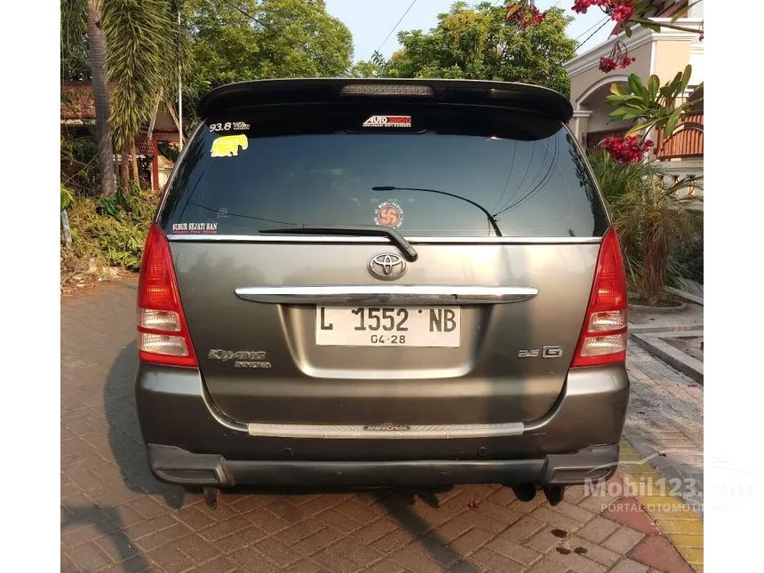 Jual Mobil Toyota Kijang Innova 2008 G 2.5 di Jawa Timur Manual MPV Abu ...