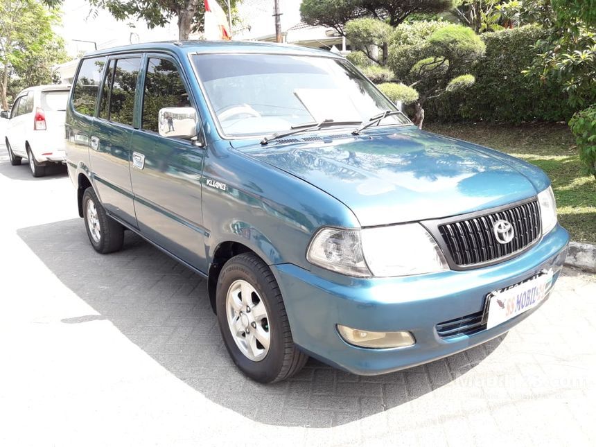 Jual Mobil Toyota Kijang 2003 LX 1.8 di Jawa Timur Manual MPV Biru Rp ...