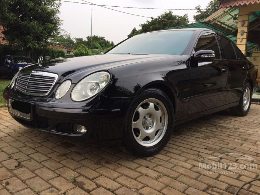 Jual Mobil Mercedes-Benz E200K 2006 W211 1.8 di DKI Jakarta Automatic Sedan Hitam Rp 119.500.000 ...