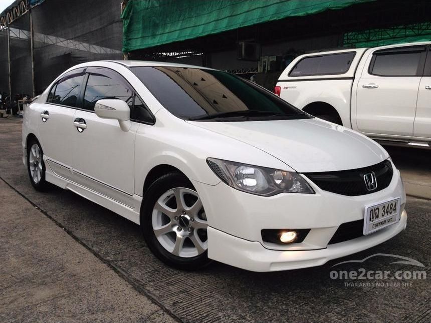 Honda Civic 2011 FD (ปี 05-12) Modulo 1.8 เกียร์อัตโนมัติ สีขาว ...
