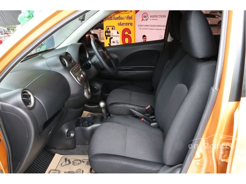 Nissan March 2010 VL 1.2 in กรุงเทพและปริมณฑล Automatic Hatchback สีส้ม ...