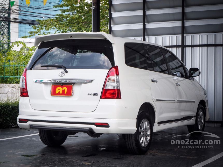Toyota Innova 2014 V 2.0 in กรุงเทพและปริมณฑล Automatic Wagon สีขาว for ...