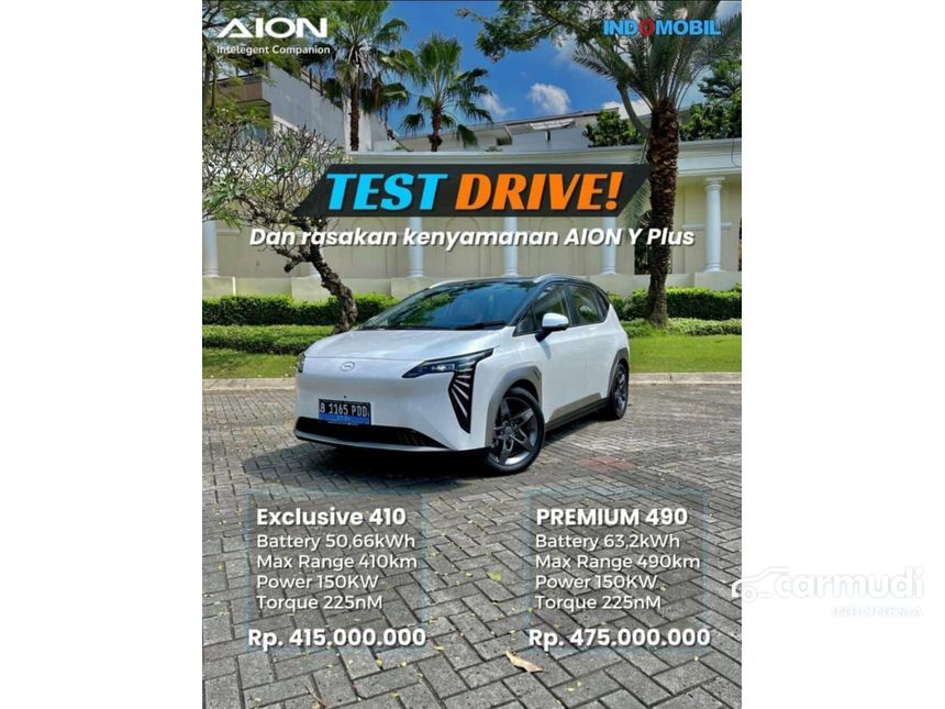 Jual Mobil GAC Aion Y Plus 2024 EV Exclusive di DKI Jakarta Automatic Wagon Putih Rp 475.000.000 ...