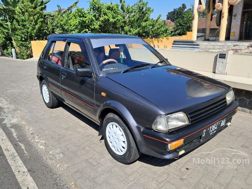 Jual Mobil Toyota Starlet 1987 1.3 di Jawa Timur Manual Hatchback Abu ...