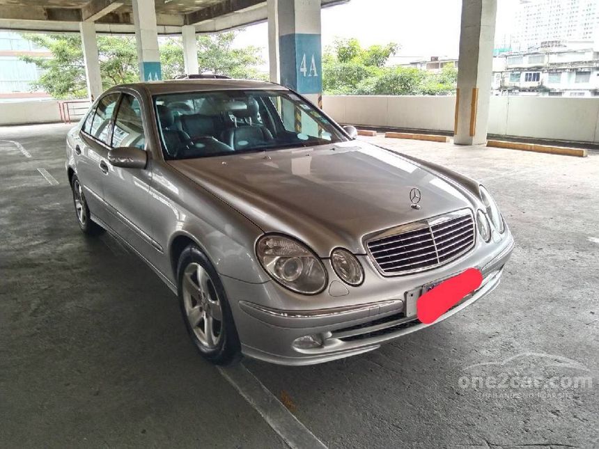 Mercedes-Benz E240 2007 W211 (ปี 03-09) Avantgarde 2.6 เกียร์อัตโนมัติ สีเทา | One2car.com ศูนย์ ...