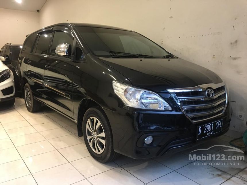 Jual Mobil Toyota Kijang Innova 2015 G 2.0 di Banten Manual MPV Hitam ...