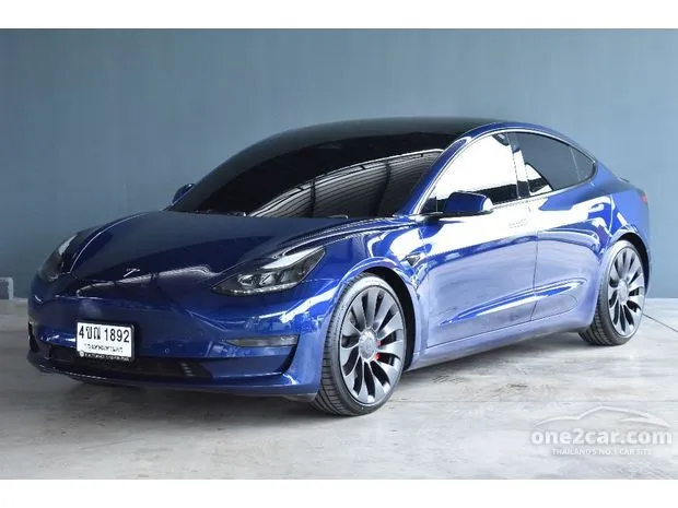 ซื้อรถ TESLA Model 3 Performance 4WD รถเก๋ง 4 ประตู มือสอง ราคาถูก ...