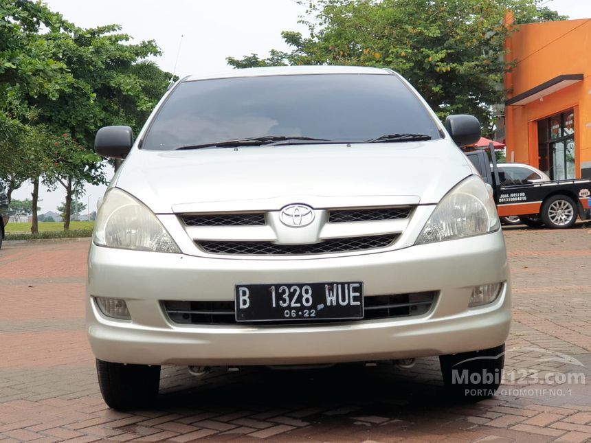 Jual Mobil Toyota Kijang Innova 2007 G 2.0 di Banten Manual MPV Silver ...